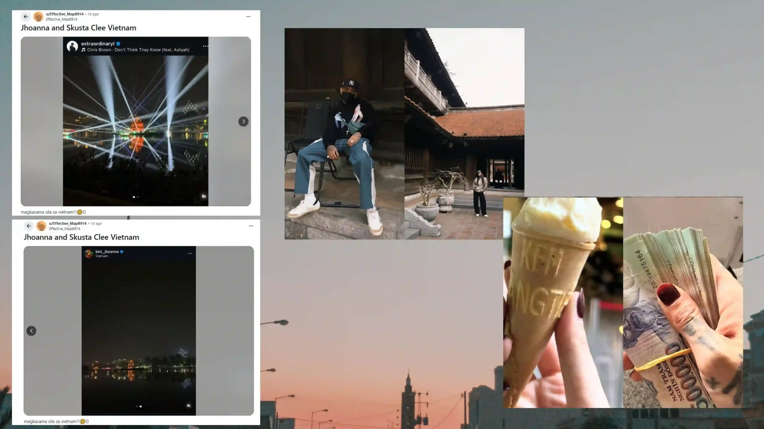 BINI Jhoanna Robles at Skusta Clee, mag-kasama sa Vietnam?